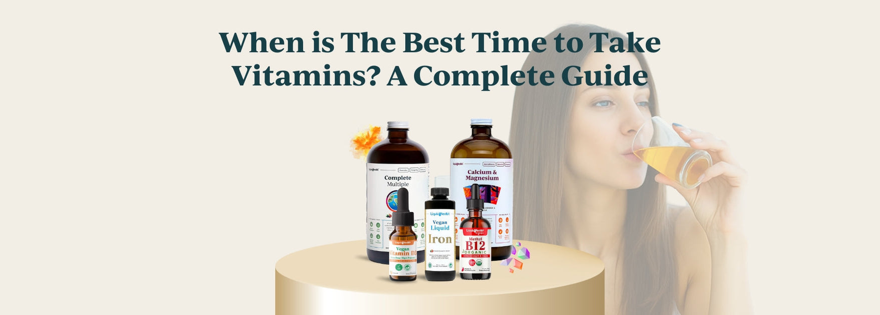 Best Time to Take Vitamins Expert Guide | Liquid Health — Liquid Health