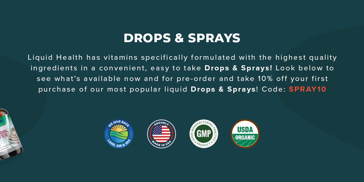 Shop Liquid Vitamin Drops & Spray for Better Health — Liquid Health