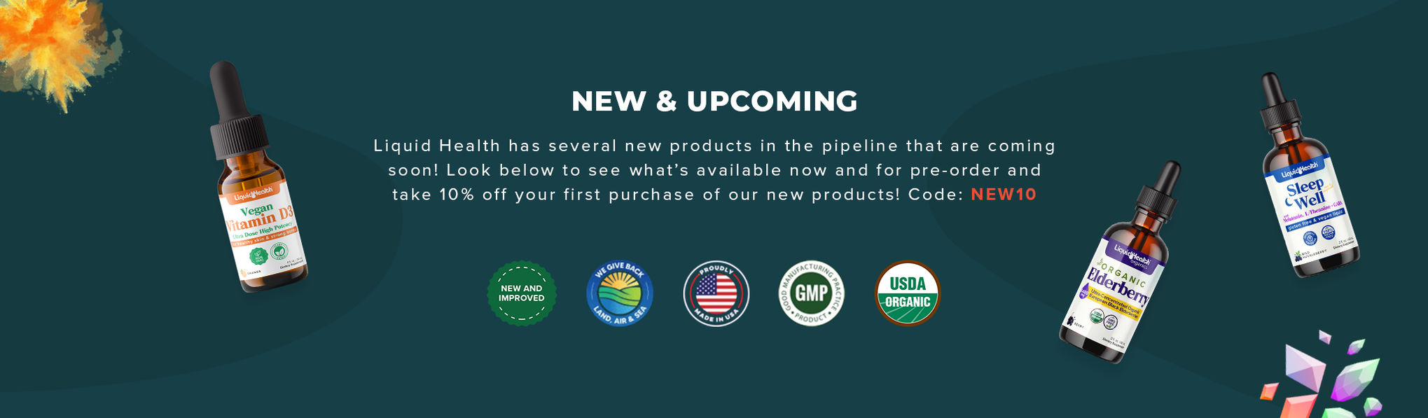 Liquid Vitamins | New Arrivals | Liquid Health — Liquid Health