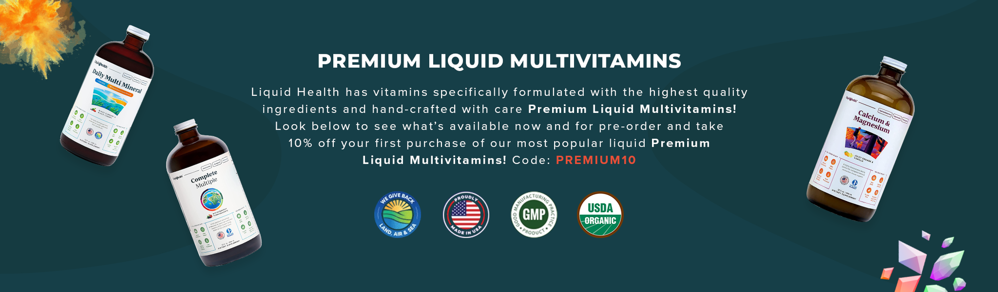 Shop Premium Liquid Multivitamins at Best Price — Liquid Health