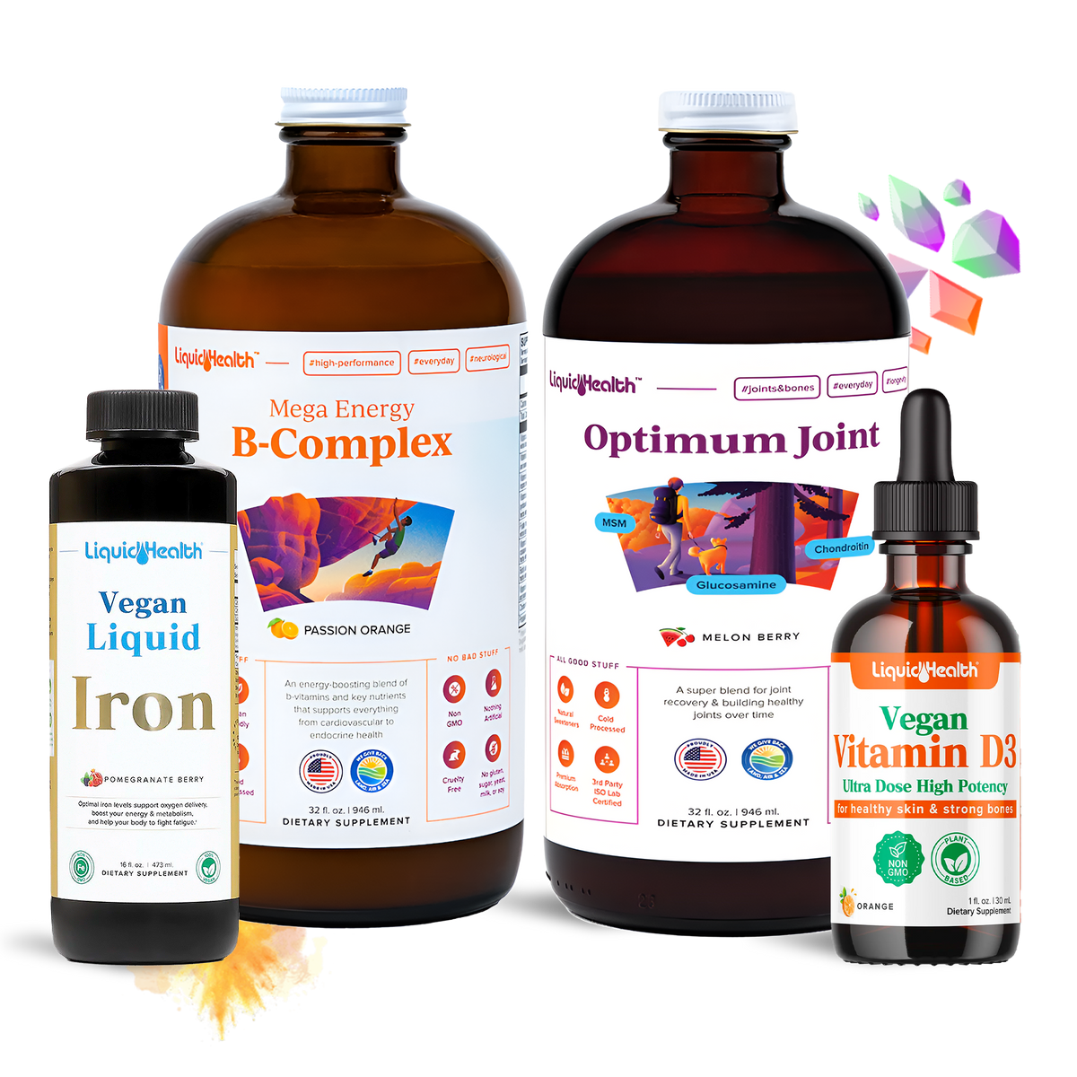 Active Lifestyle Bariatric Liquid Vitamins Bundl — Liquid Health