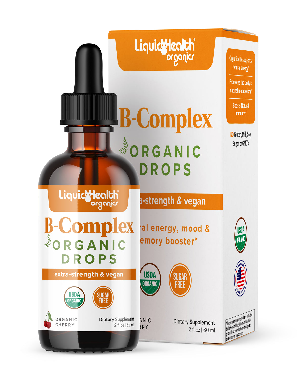 Best Organic Liquid Vitamin B-Complex Drops | Liquid Health — Liquid Health