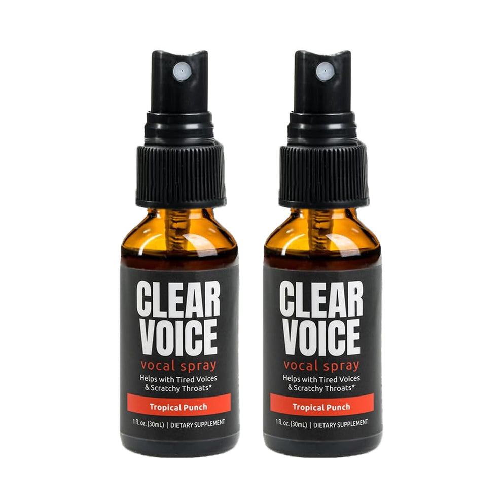 Clear Voice Vocal Spray for Singers & Speakers — Liquid Health