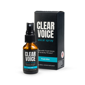 Clear Voice Vocal Spray for Singers & Speakers — Liquid Health