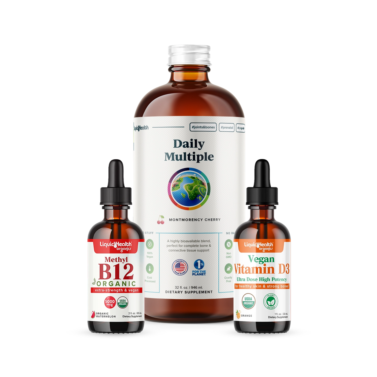 Liquid Vitamin Starter Bundle – Daily Essentials — Liquid Health