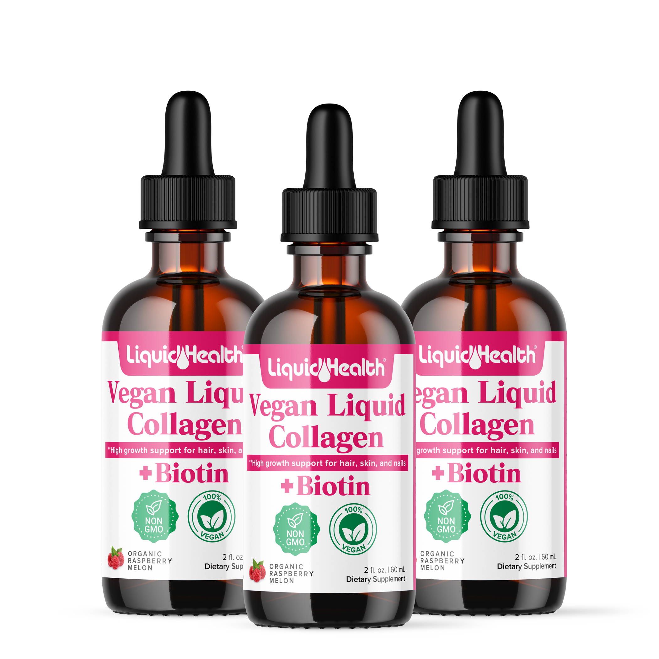 Best Vegan Liquid Collagen & Biotin | For Hair Growth — Liquid Health