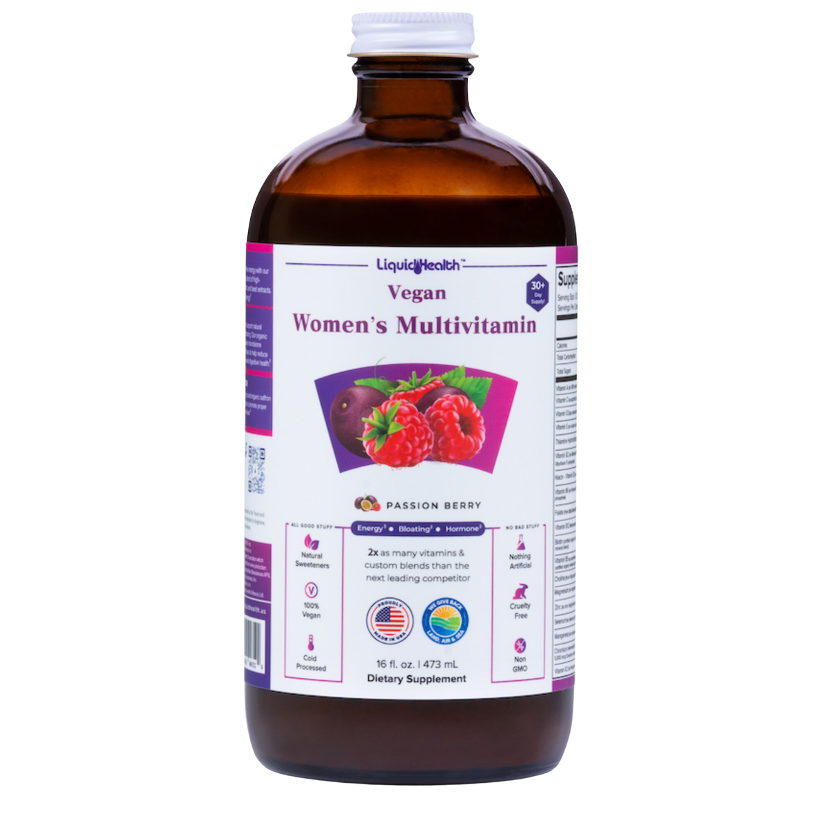 Best Vegan Liquid Multivitamin for Women | Energy & Immunity — Liquid ...