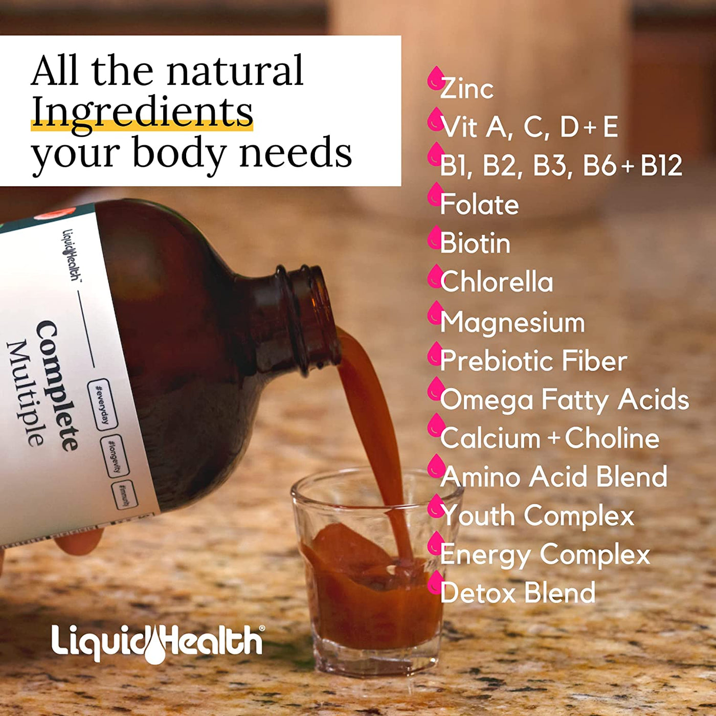Liquid Multivitamin | Liquid Health Complete Multiple