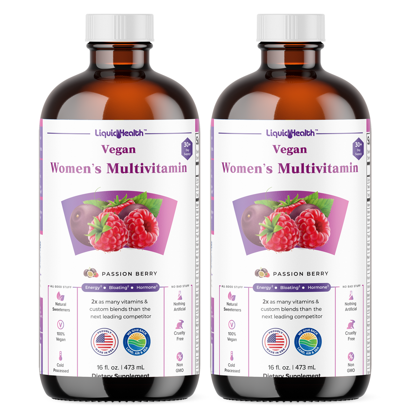 Best Vegan Liquid Multivitamin for Women | Energy & Immunity — Liquid ...