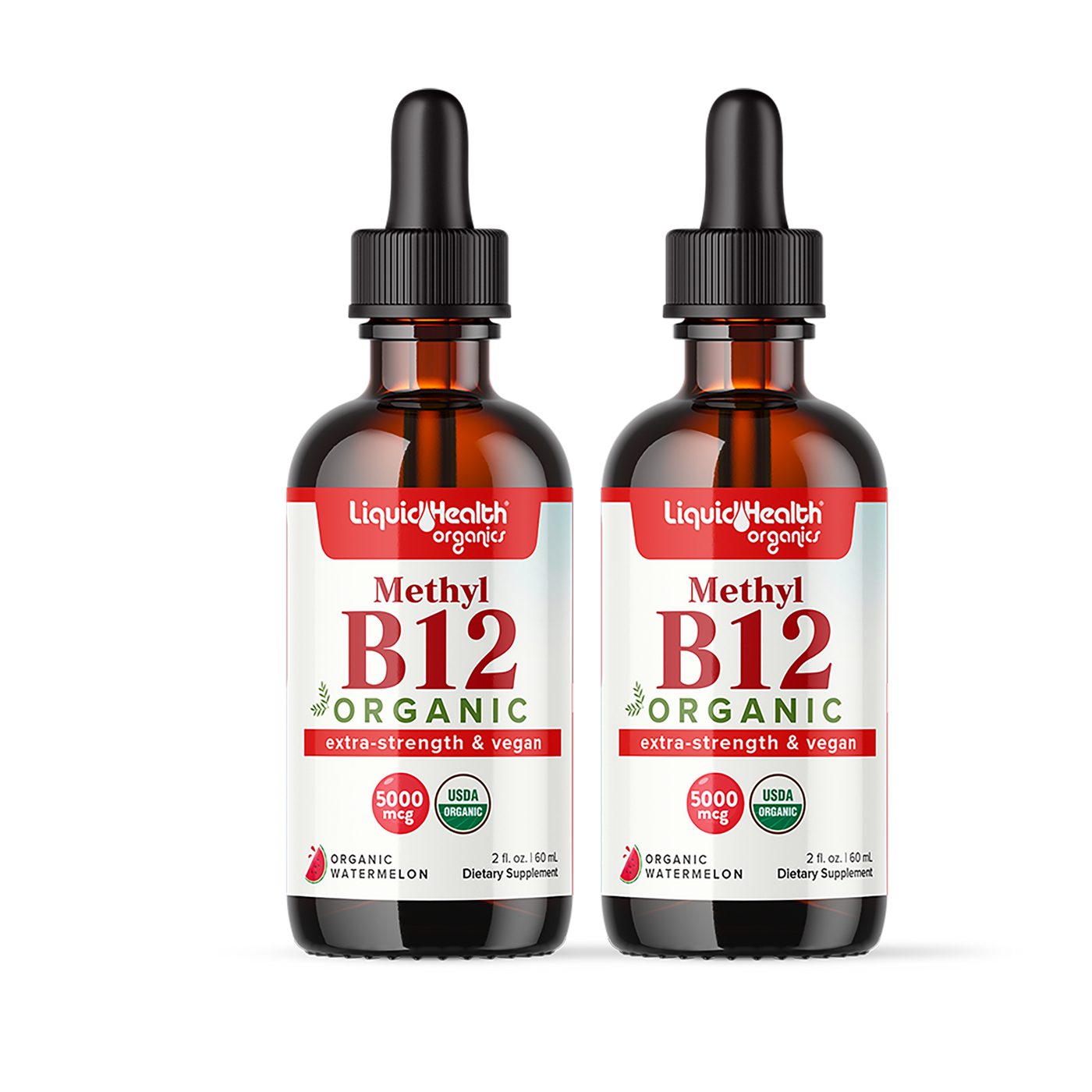Liquid Health Organic Vegan Methyl B12 Drops 5000mcg
